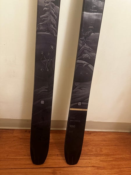 Like New 2022 Atomic 180 Bent Chetler 100 Skis With Brand New 2025 ...