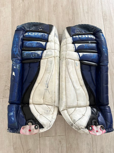 KOHO Pro Hockey Goalie Pads/Glove/Blocker Set - Rare | SidelineSwap ...