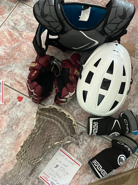 Lacrosse equipment full set up. Meets NOCSAE standards | SidelineSwap ...