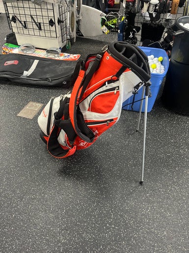 Used Budweiser Mens Stand Bag Orange 11849-s000023544 | SidelineSwap ...