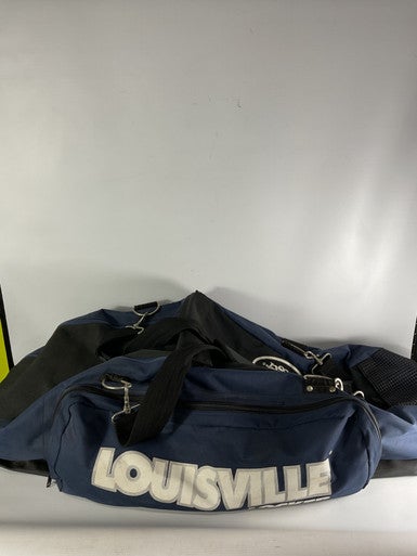 Used Louisville Slugger Locker Room Bag Bb Sb Team Carry Bag Navy Blue ...