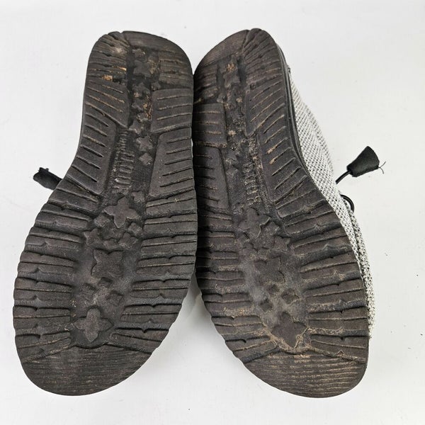 Hey Dude Wally Stretch Poly Gray Shoe Slip On Comfort Size: 8 ...