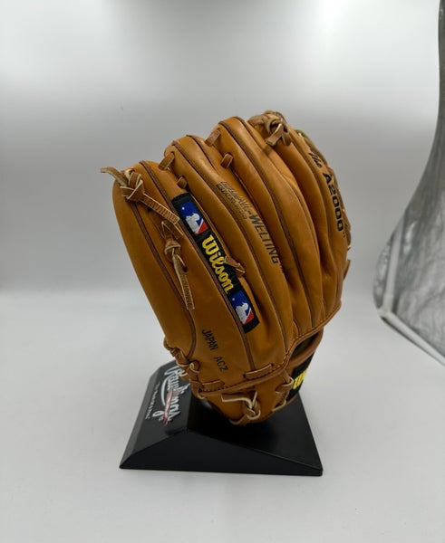 RARE Old Wilson A2000 L 11.75" Orange Tan Japan Made Dual Hinge Web ...