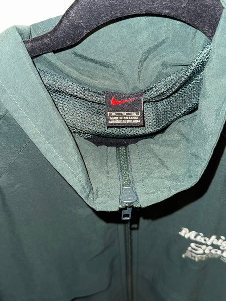 Michigan State Hockey windbreaker Nike Y2K MSU size: XL | SidelineSwap ...