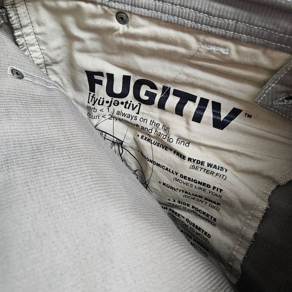 Kuhl Fugitiv Pants Mens Size 32X32 Beige Hiking Outdoor Travel ...