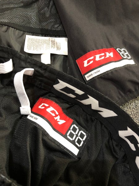 CCM Hockey Warm Up Rink Track Coaching Suit Black Medium | SidelineSwap ...