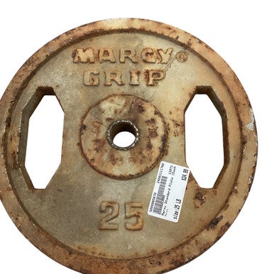 Used Marcy Standard Plate (Each) 25 lb 11760-S000065870 | SidelineSwap ...