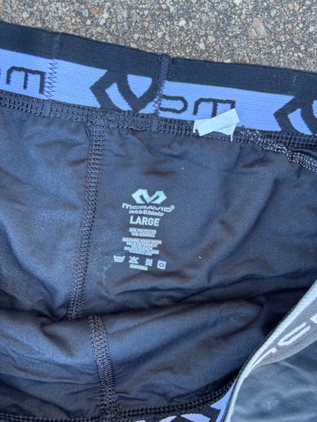 Black Adult Large McDavid Cross Compression Shorts 22416 BR5S3L1 ...