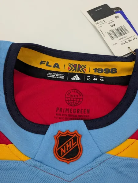 Florida Panthers Reverse Retro Jersey Jonathan Huberdeau Adidas ...