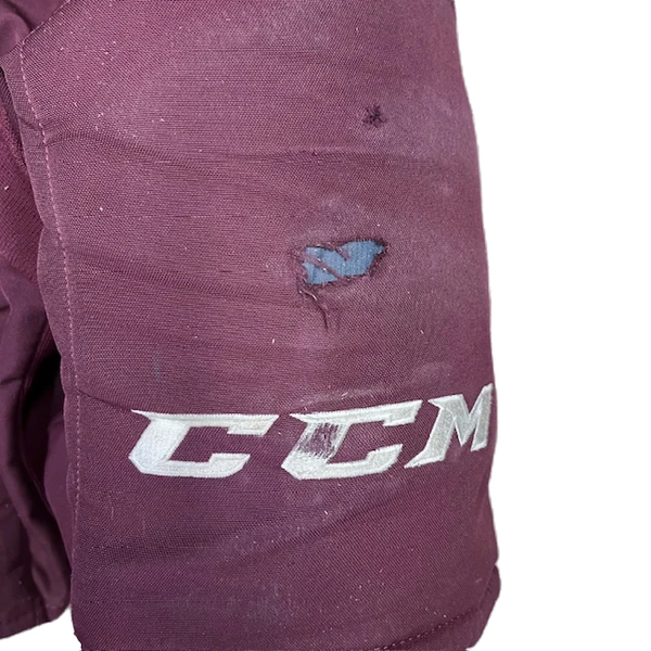 CCM HP31 - Used Pro Stock Hockey Pant (Maroon) | SidelineSwap | Buy and ...
