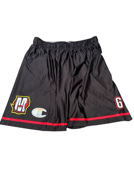 PLL Whipsnakes #6 Team Issue Game Worn Lacrosse Shorts Large ...