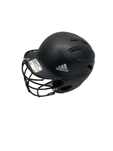 Used Adidas ADIDAS BB HELMET BLK W MASK SM Baseball and Softball ...