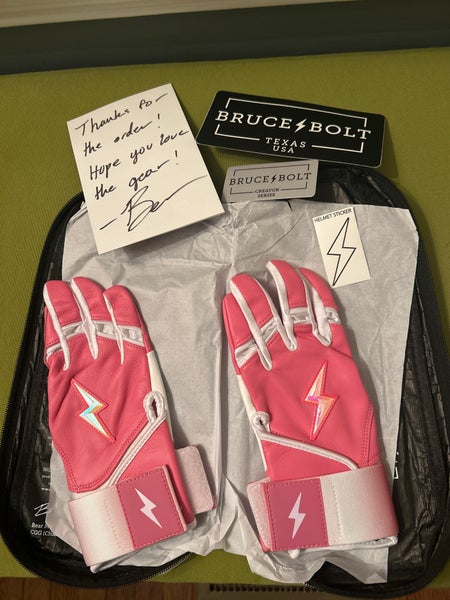 Pink Drip - Bruce Bolt Batting Gloves | SidelineSwap | Buy and Sell on ...