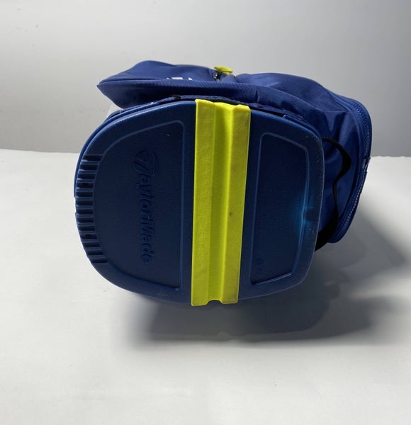 Taylormade 2021 FlexTech Lite Stand Bag Blue 4-Way Divide Dual Strap ...