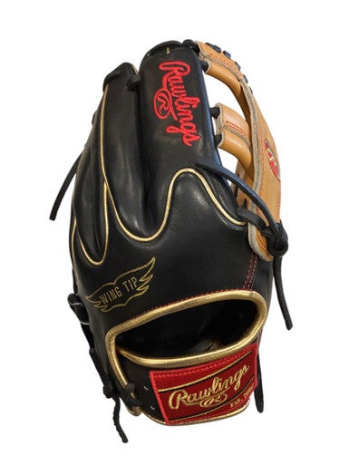 Used Rawlings HEART OF THE HIDE WING TIP BB/SB Glove RH Throw Brown 11 ...