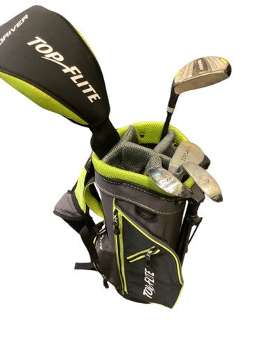 Used Top Flite GREEN 6 PIECE SET Jr Package Set RH Black 6 Piece 11884 ...