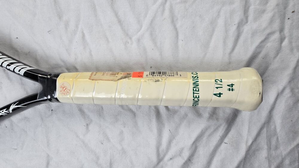 VINTAGE NOS Prince Turbo Shark Tennis Racket TC127A 4 1/2" Unstrung OS ...