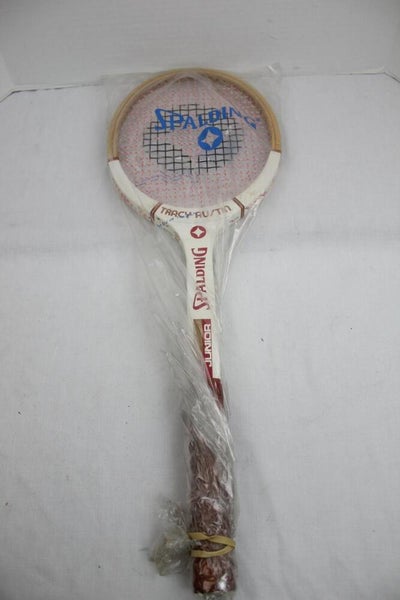 Spalding Tracy Austin Junior Wood Tennis Racket - 4 in, Strung, New Old ...