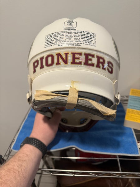 U. of Denver Cascade CPX titanium team helmet | SidelineSwap | Buy and ...