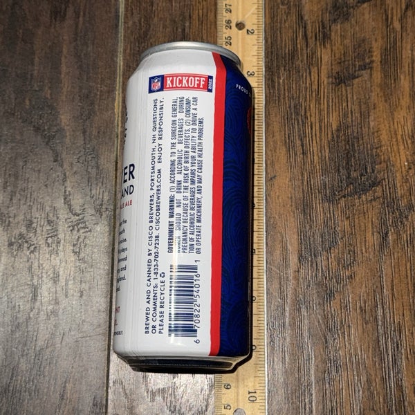 New England Patriots Cisco Brewers Forever New England Gameday IPA ...