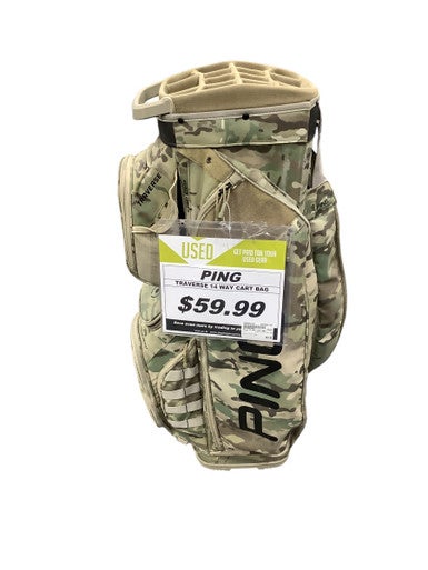Used Ping 14 Way Cart Bag Mens Cart Bag Camouflage 11347-s000241527 ...