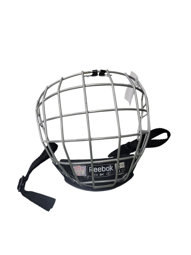 Used Reebok Hockey Wire Mask Grey Md 11708-s000176185 | SidelineSwap ...