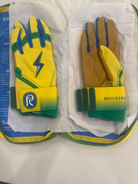 Bruce Bolt Batting Gloves - Coach Rac Limited Edition | SidelineSwap ...