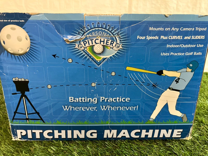 SPC Personal Pitcher Pro Fastball/Curveball Pitching Machine (Used ...