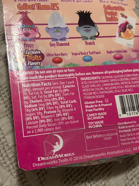 Trolls Radz Poppy Candy Dispenser Brand New | SidelineSwap | Buy and ...