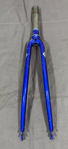 Vintage Fuji EVO 4130 CrMo 700C Road Fork Blue 135mm 1" Threaded ...
