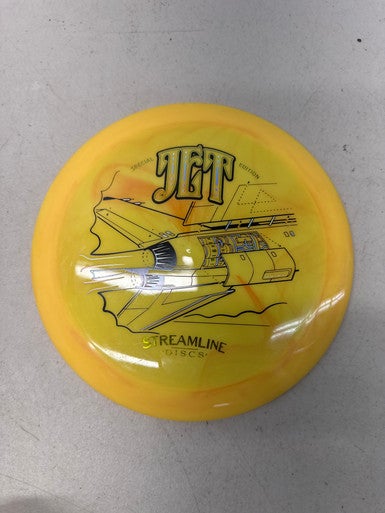 Used Streamline Special Edition Jet Disc Golf Driver Gold 11835 ...