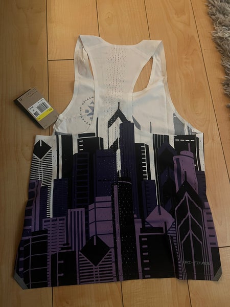 Nike Aeroswift Dri-Fit ADV 2024 Chicago Marathon Singlet Mens S FV6335 ...