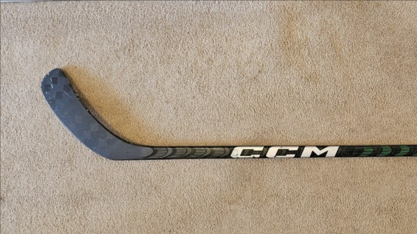 Custom Green CCM RibCor Trigger Pro (Jetspeed FT5 Pro skin) LH Hockey ...
