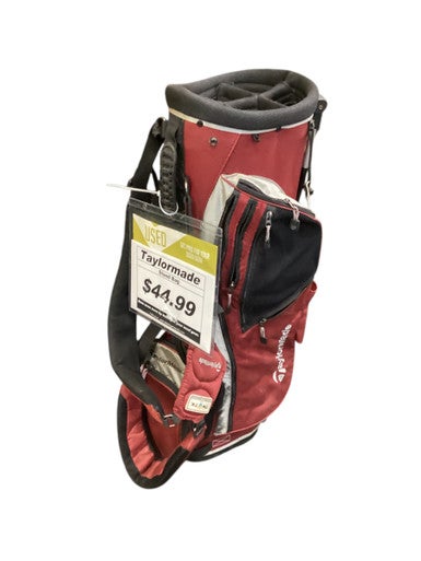 Used Taylormade STAND BAG Mens Stand Bag Red 11884-S000042853 ...