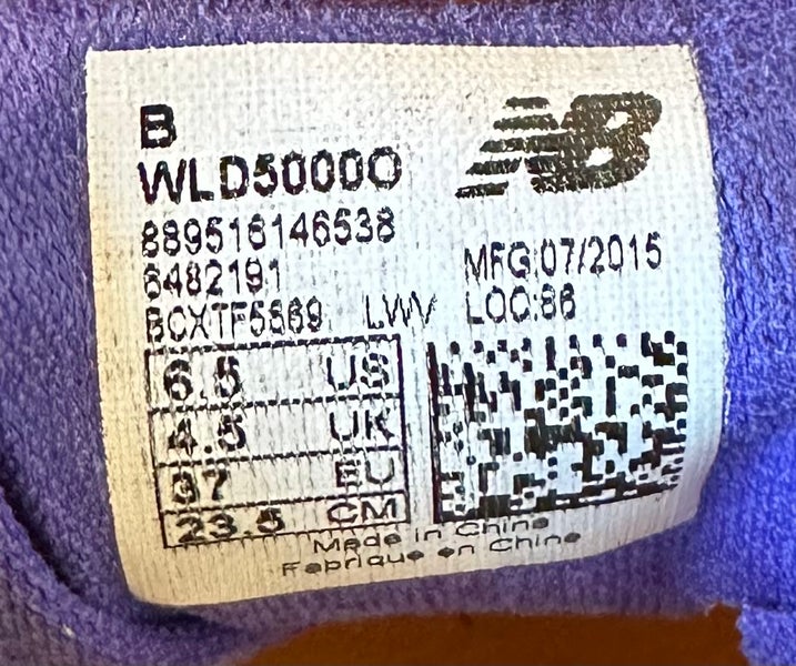 New Balance LD5000 Fantom Fit Track Shoes Orange/Neon Green Unisex Size ...
