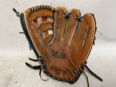 Used Rawlings The Vise Vsb125 Baseball Glove Rh Throw Brown 12 1 2 ...