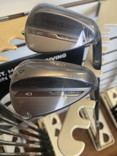 New Titleist SM 10 Wedge Set 50 , 54 Deg Nickel Finish | SidelineSwap ...