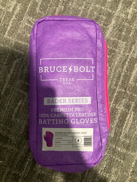 Limited Edition “Bader” Lavender Bruce Bolt Batting Gloves ...