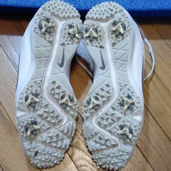 NIKE AIR RIVAL 4 GOLF SHOES MENS 8.5 WIDE CLEATS SPIKES SNEAKERS ...