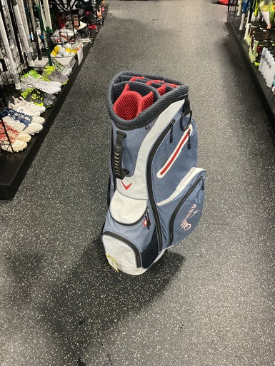 Used Callaway BLUE AND RED Mens Stand Bag Royal Blue 11834-S000031321 ...