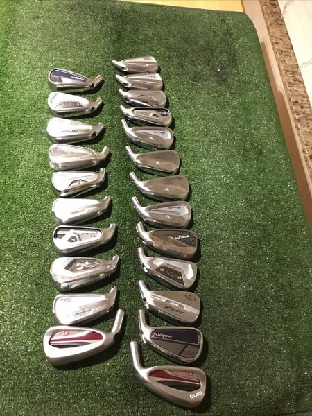 Lot Of 23 7 Iron Club Heads (RH & LH) Titleist, Callaway, Taylormade ...