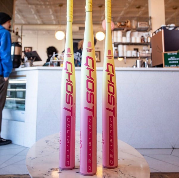 Easton Ghost Unlimited Fastpitch Bat Limited Edition "Pink Lemonade" Size 32” | SidelineSwap ...