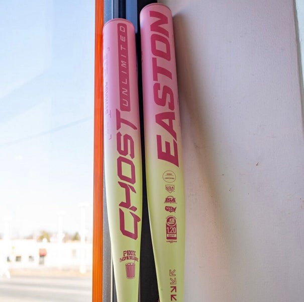 Easton Ghost Unlimited Fastpitch Bat Limited Edition "Pink Lemonade ...