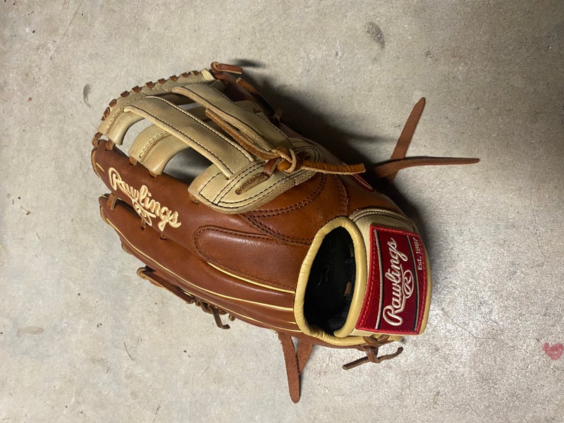 Rawlings Right Hand Throw Outfield Gold Glove Elite Baseball Glove 12.75" (Used) | SidelineSwap ...
