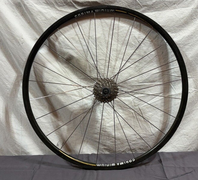 Corima Winium 10-Speed 24-Bladed Spoke Carbon 700C Tubular Road Bike ...