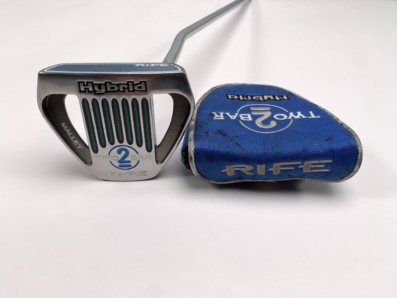 Guerin Rife Two Bar Mallet Putter 32" Mens RH W/Head Cover ...