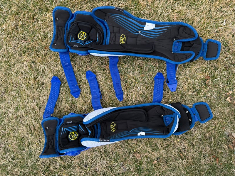 Rawlings catchers leg guards | SidelineSwap | Buy and Sell on SidelineSwap