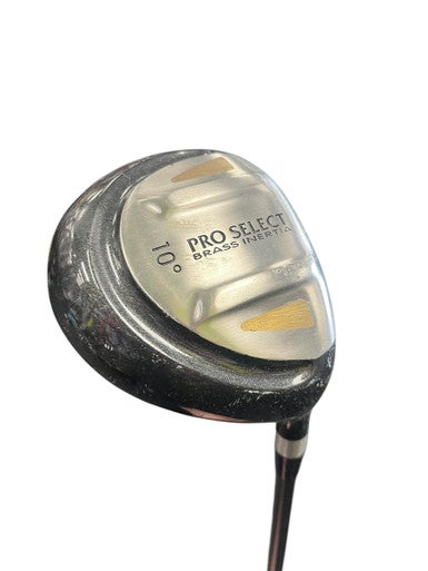 Used Pro Select BRASS INERTIA Mens Driver RH 10.0 Degree 11849 ...