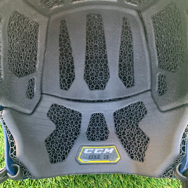 Custom CCM Super Tacks X Navy Pro Stock Helmet Med + Visor *SERIOUS ...