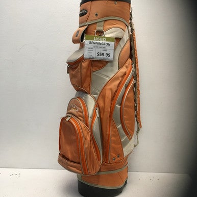 Used Bennington QUIET ORGANIZER Mens Stand Bag Orange 11443-S000191866 ...